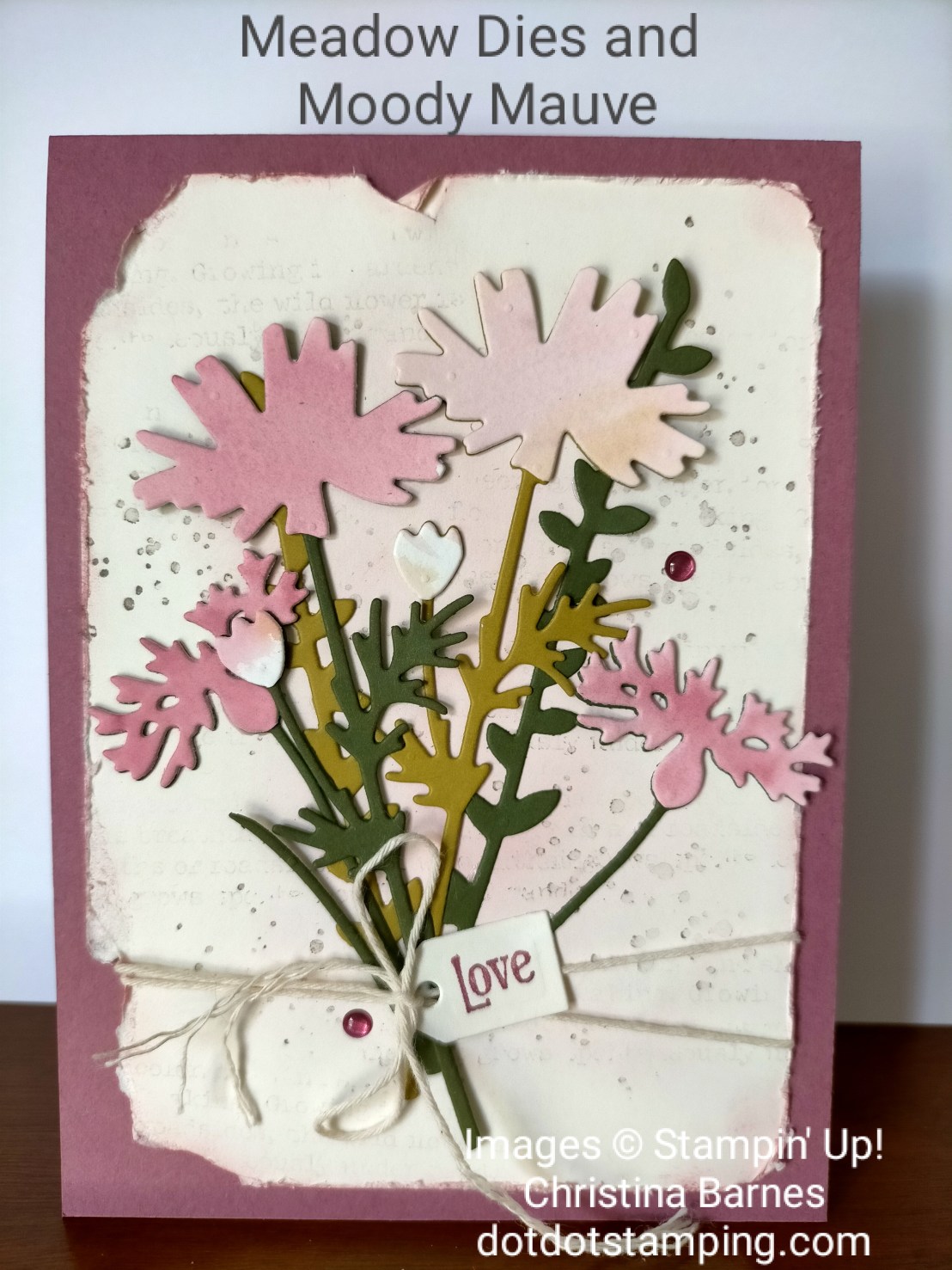 Colour Creations Stampin’Up! Moody Mauve | Dot Dot Stamping Designs